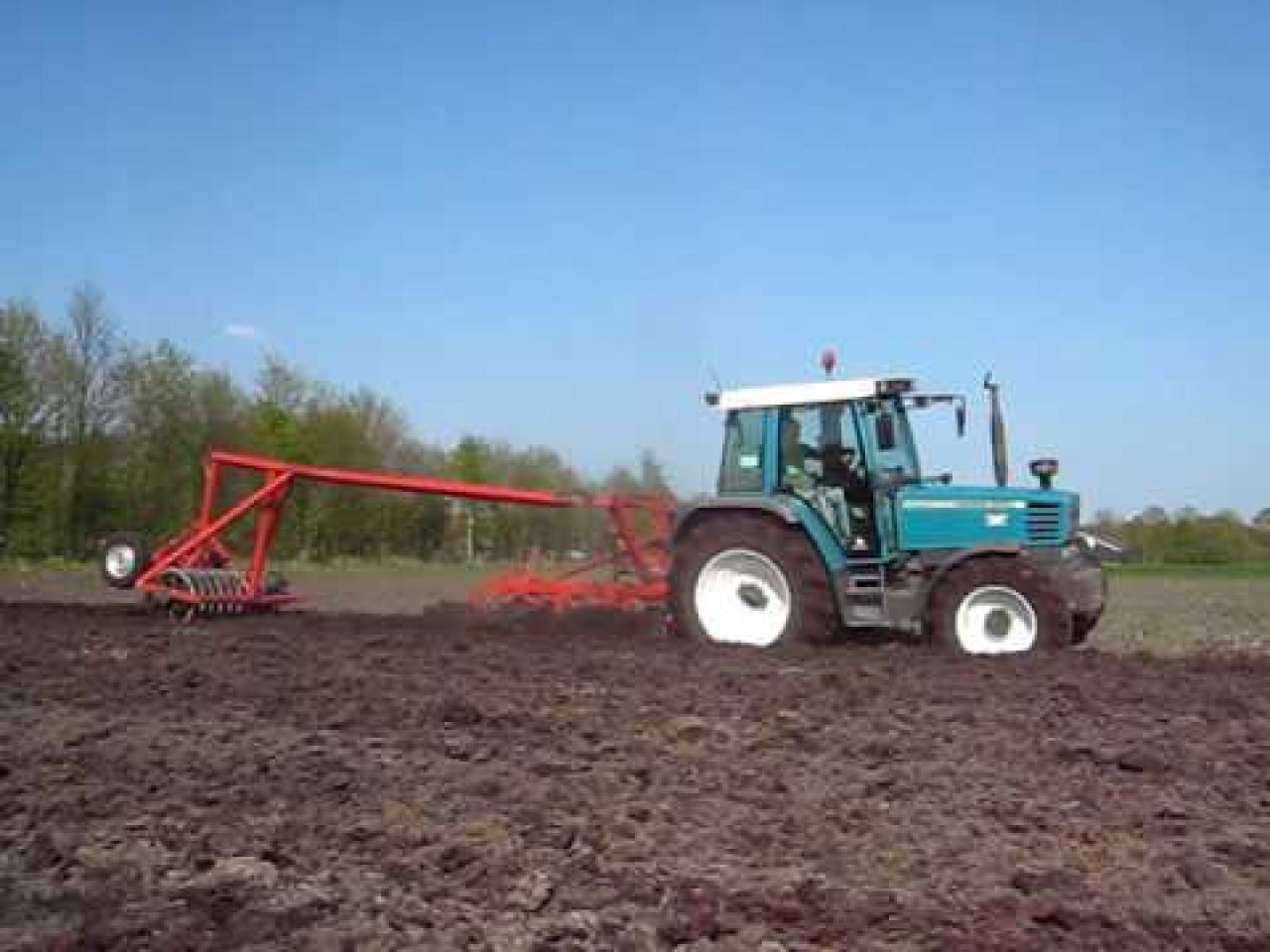 Fendt 308 Holland landbouwer