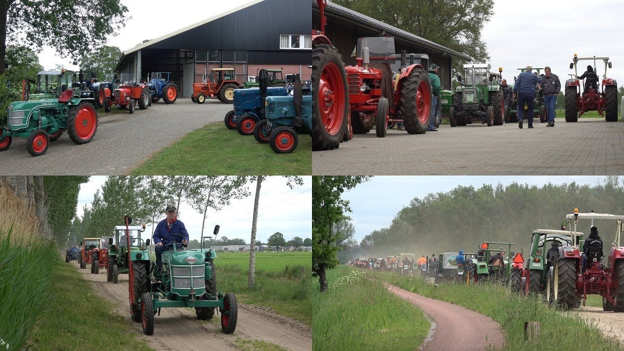 Oldtimer trekker toertocht van de Twentse Rakkers - Treckerfreunde ...