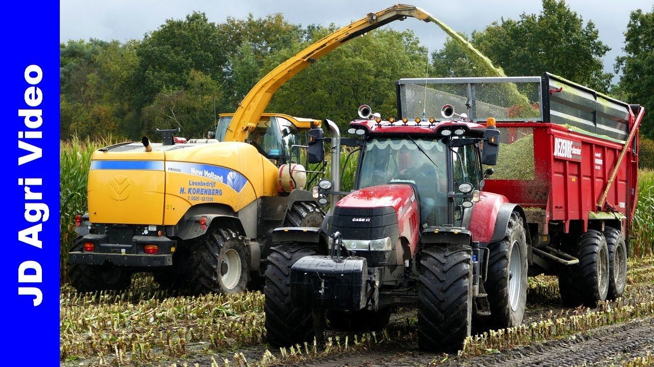 Mais 2021 | 4x Case IH Puma + New Holland FR9050 | Kuilvoer | H ...