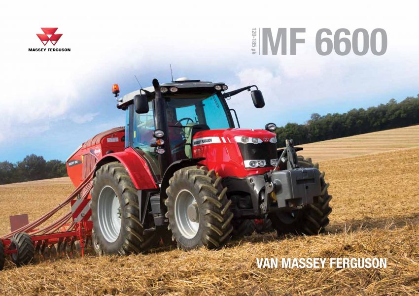 Brochure - Massey Ferguson 6600 Serie, 6612, 6613, 6614, 6615 en 6616