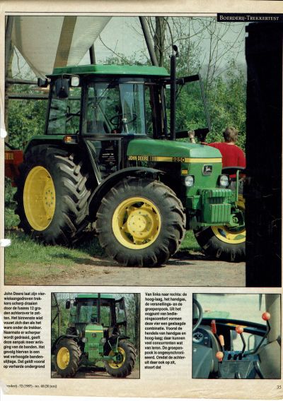John Deere 2250 - Informatie, foto's en video's - TractorFan